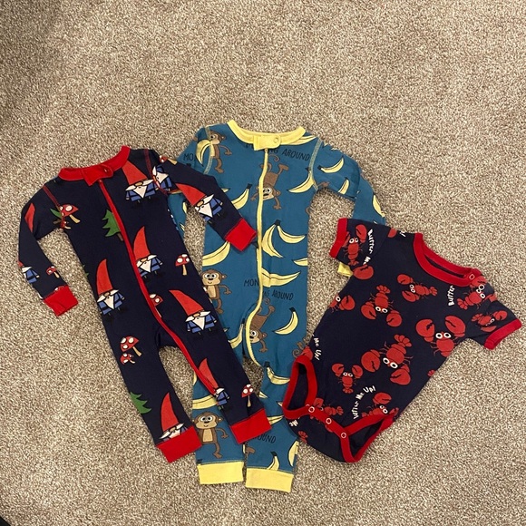 Lazy One | One Pieces | Lazy One Pajama Bundle Of 3 Sets | Poshmark